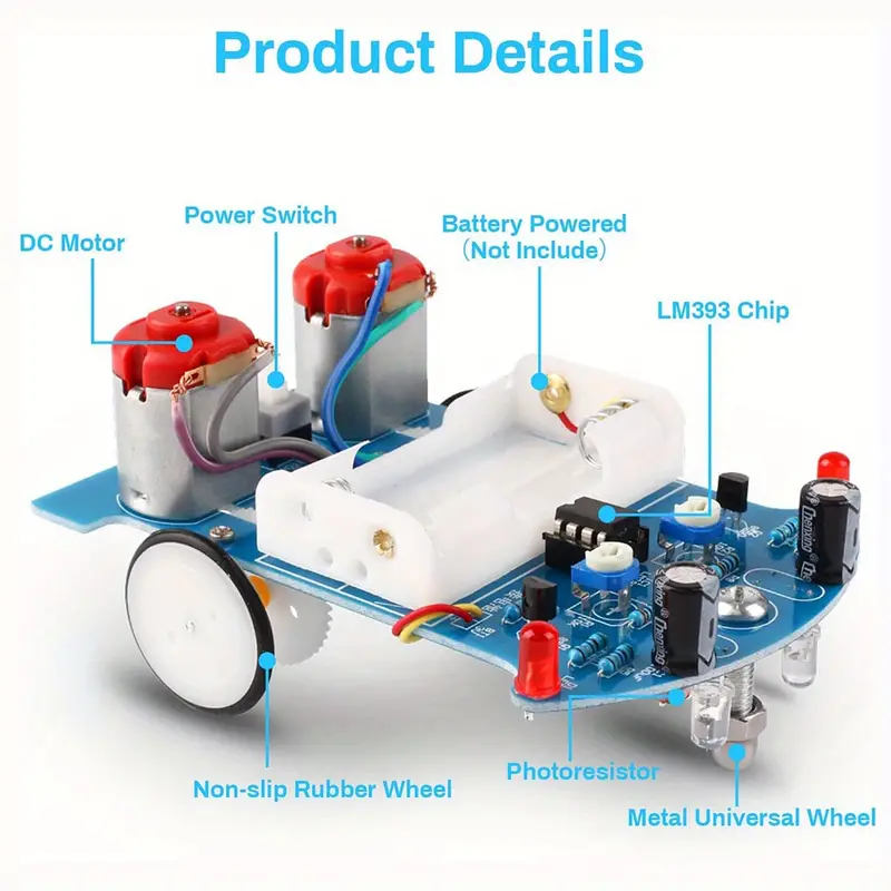 Smart Tracking Robot 2wd Car Kit D2-1 - ABELA