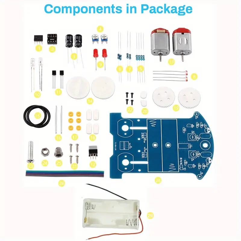 Smart Tracking Robot 2wd Car Kit D2-1 - ABELA