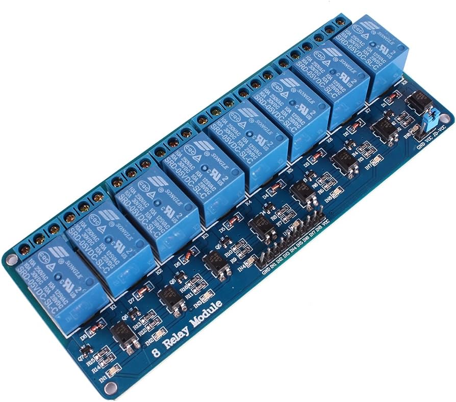 RELAY MODULE 5V DC 8-CHANNEL - ABELA